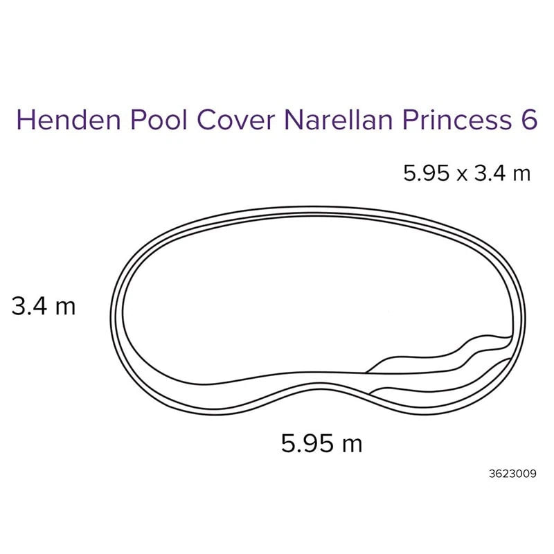 Buy Henden Narellan Princess - Pool Cover | Pro Installation